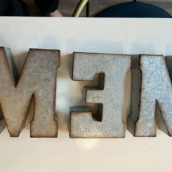 Accents | New Hobby Lobby Home Dcor Galvanized Rustic Industrial Metal ...